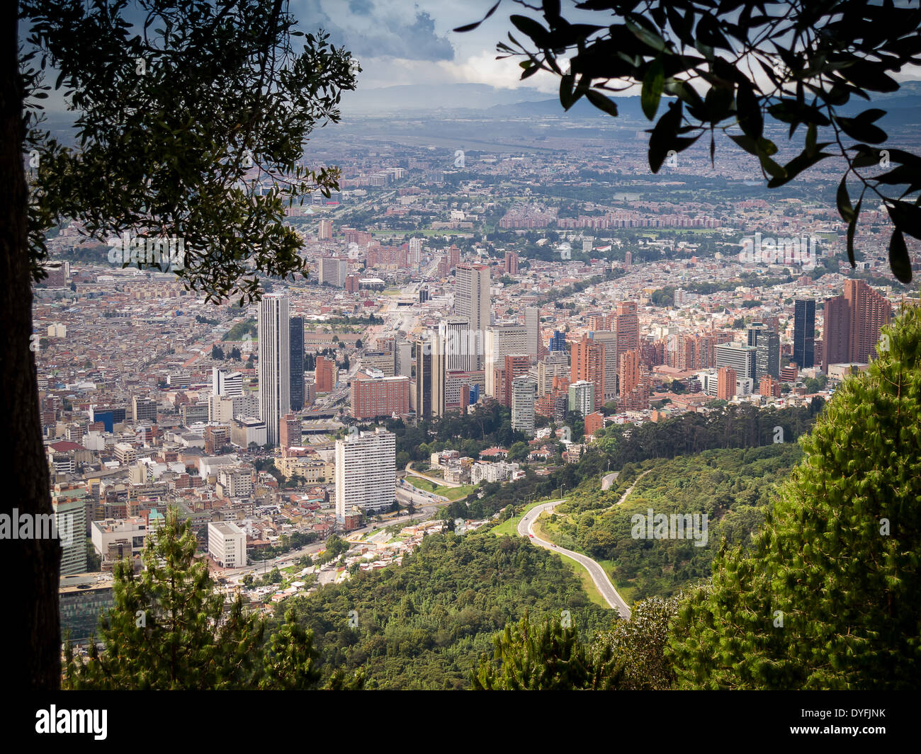 Bogota city view hi-res stock photography and images - Alamy