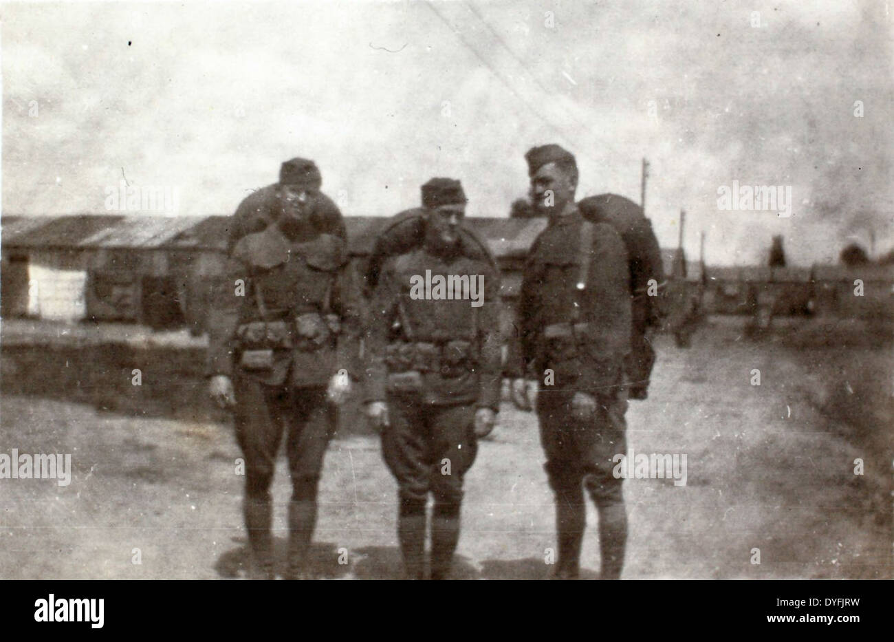 This image captures a historical moment of a flight returning home ...