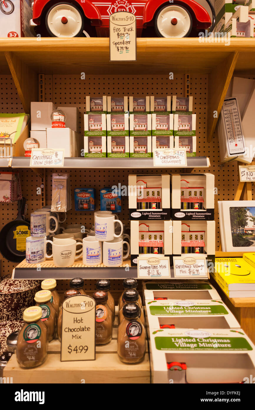 USA, Arkansas, Bentonville, Wal-Mart Welcome Center, vintage ...