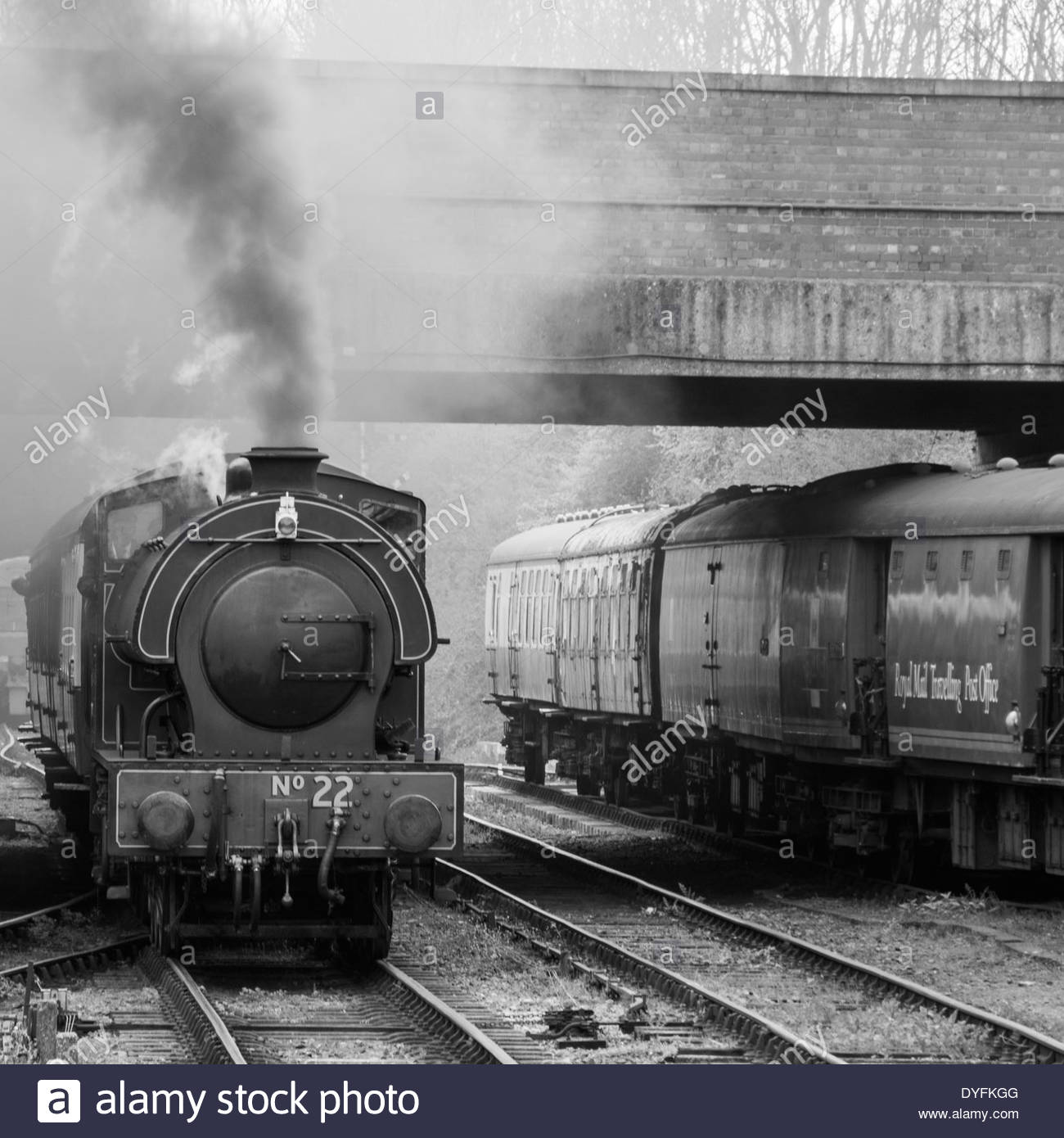 Black Steam Train High Resolution Stock Photography and Images - Alamy