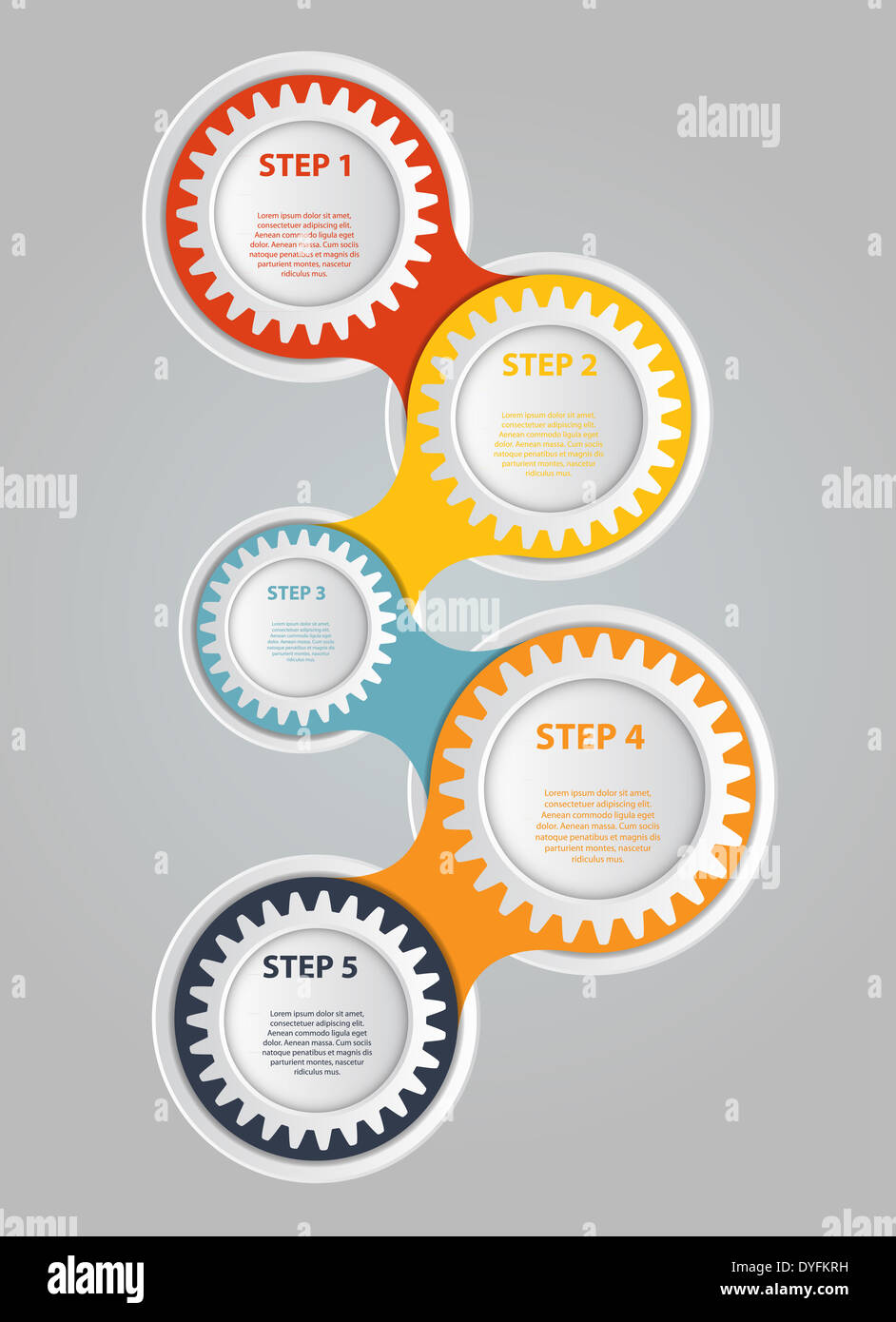 Infographic business template vector illustration Stock Photo - Alamy