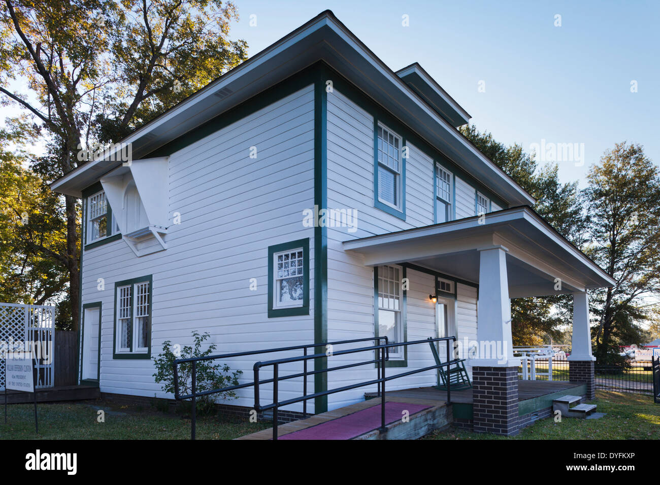 USA, Arkansas, Hope, birthplace of former President Bill Clinton ...
