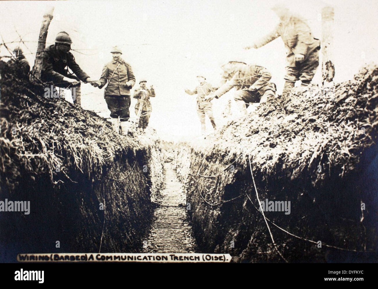 Communication devices in wwi hi-res stock photography and images - Alamy