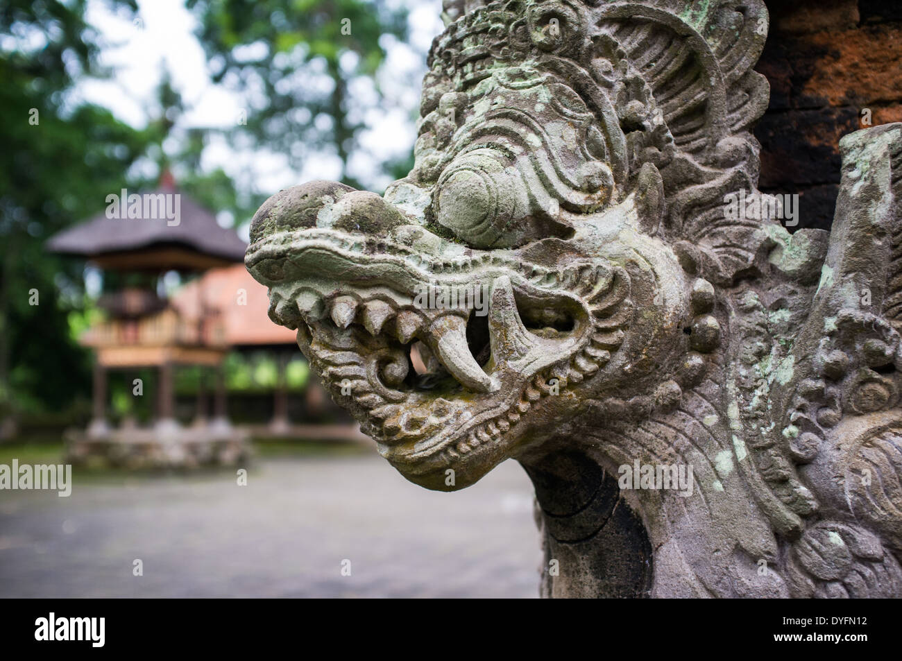 Monkey temple in Bali Monkey forest, Ubud, Indonesia, Asia Stock Photo ...
