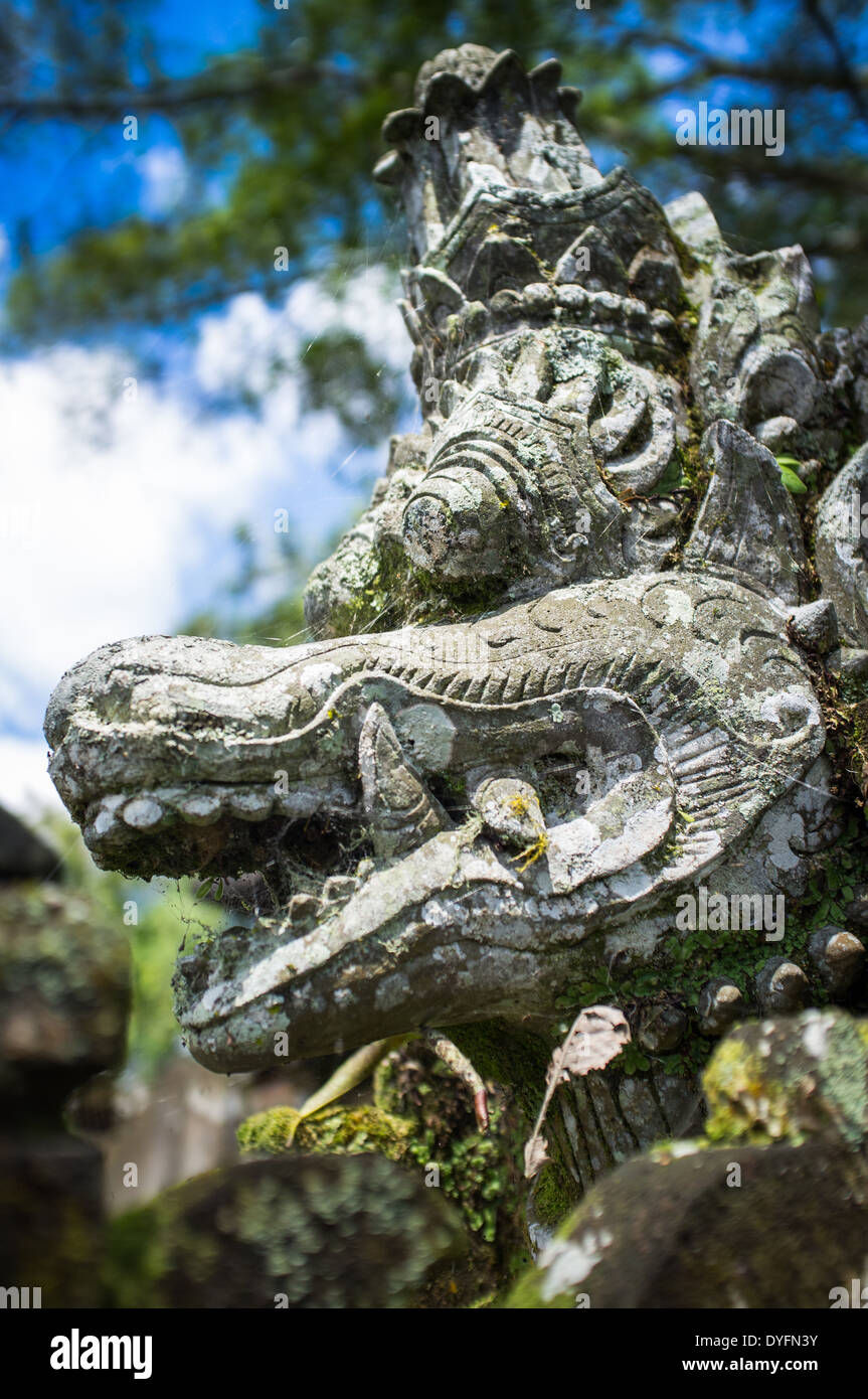 Ancient Balinese Temple Sculpture, Indonesia, Bali Stock Photo - Alamy