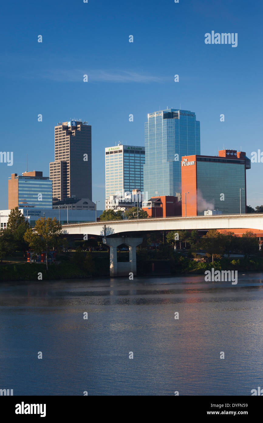 City skyline from the arkansas river hi-res stock photography and ...