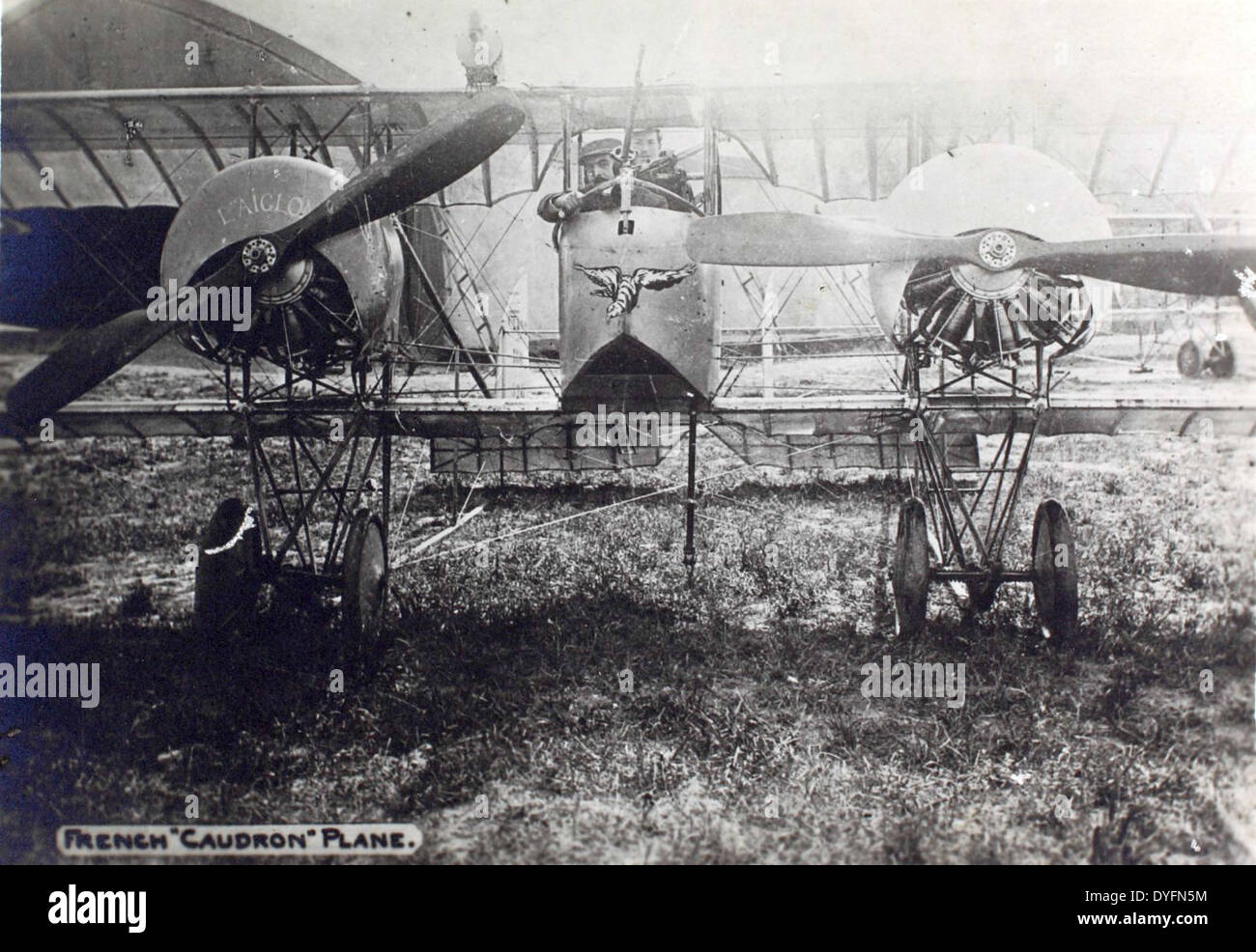 French ""Caudron"" Plane Stock Photo - Alamy