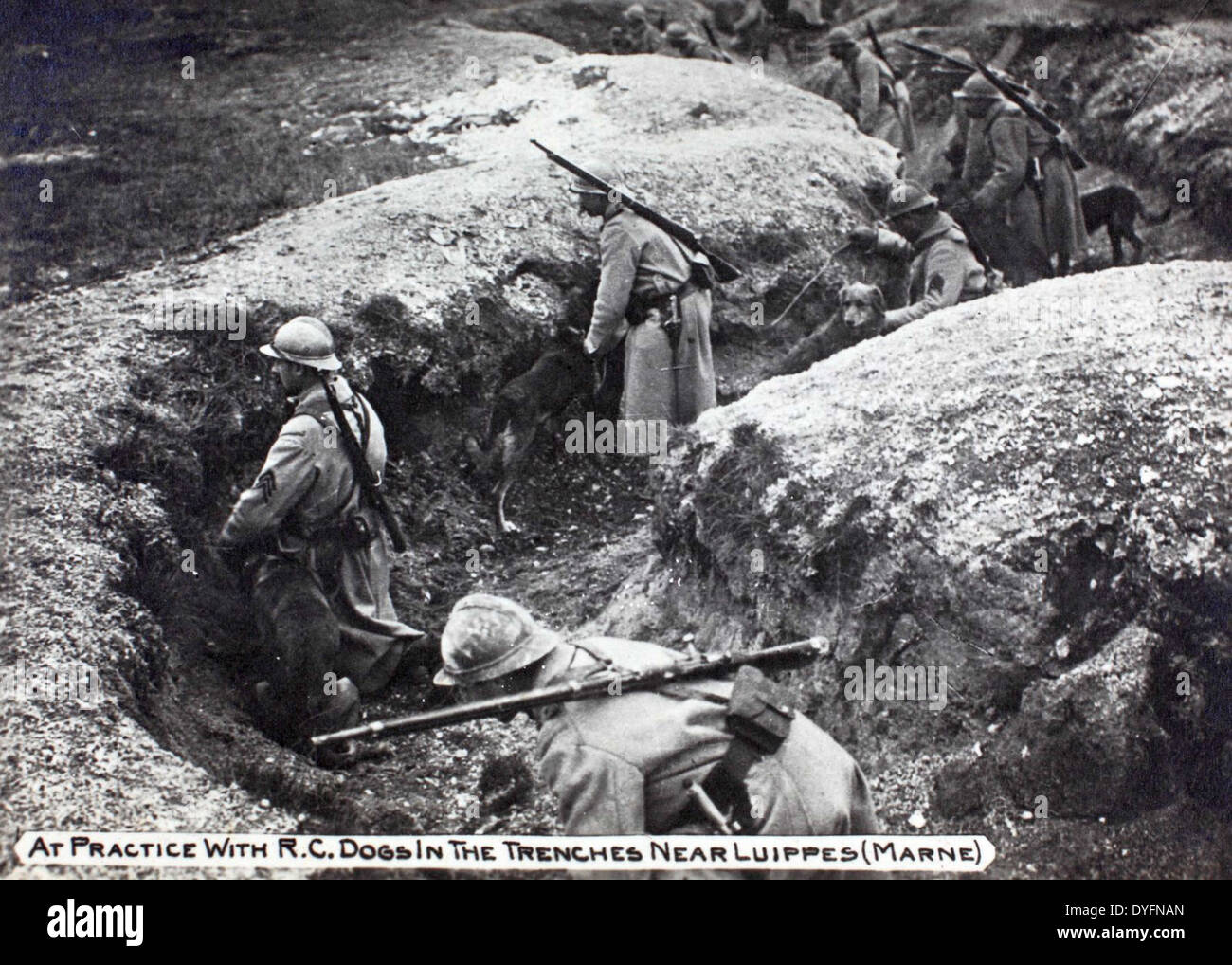 Practice trenches hi-res stock photography and images - Alamy