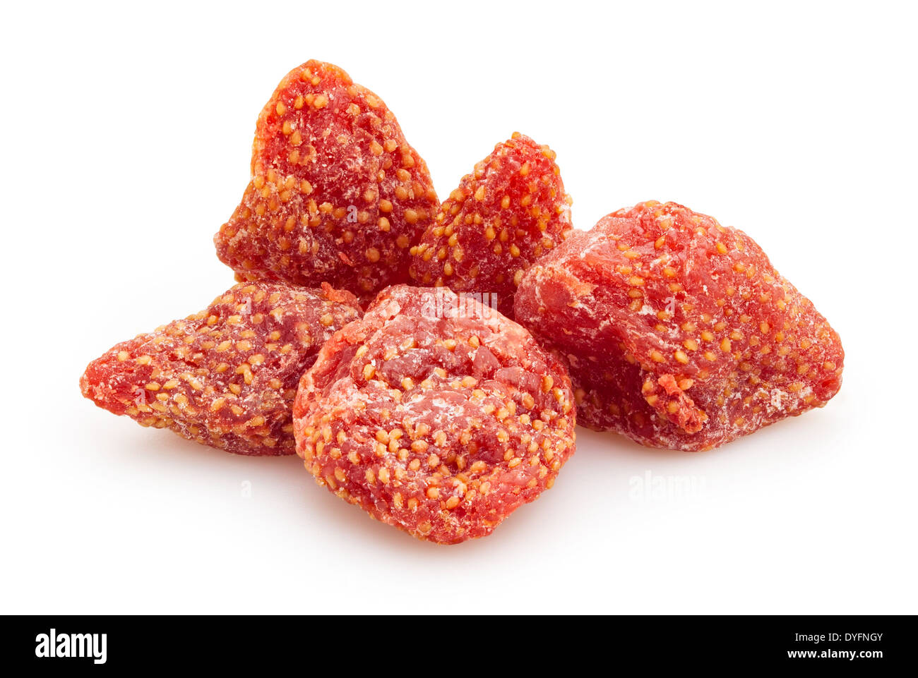 dried strawberry isolated Stock Photo - Alamy