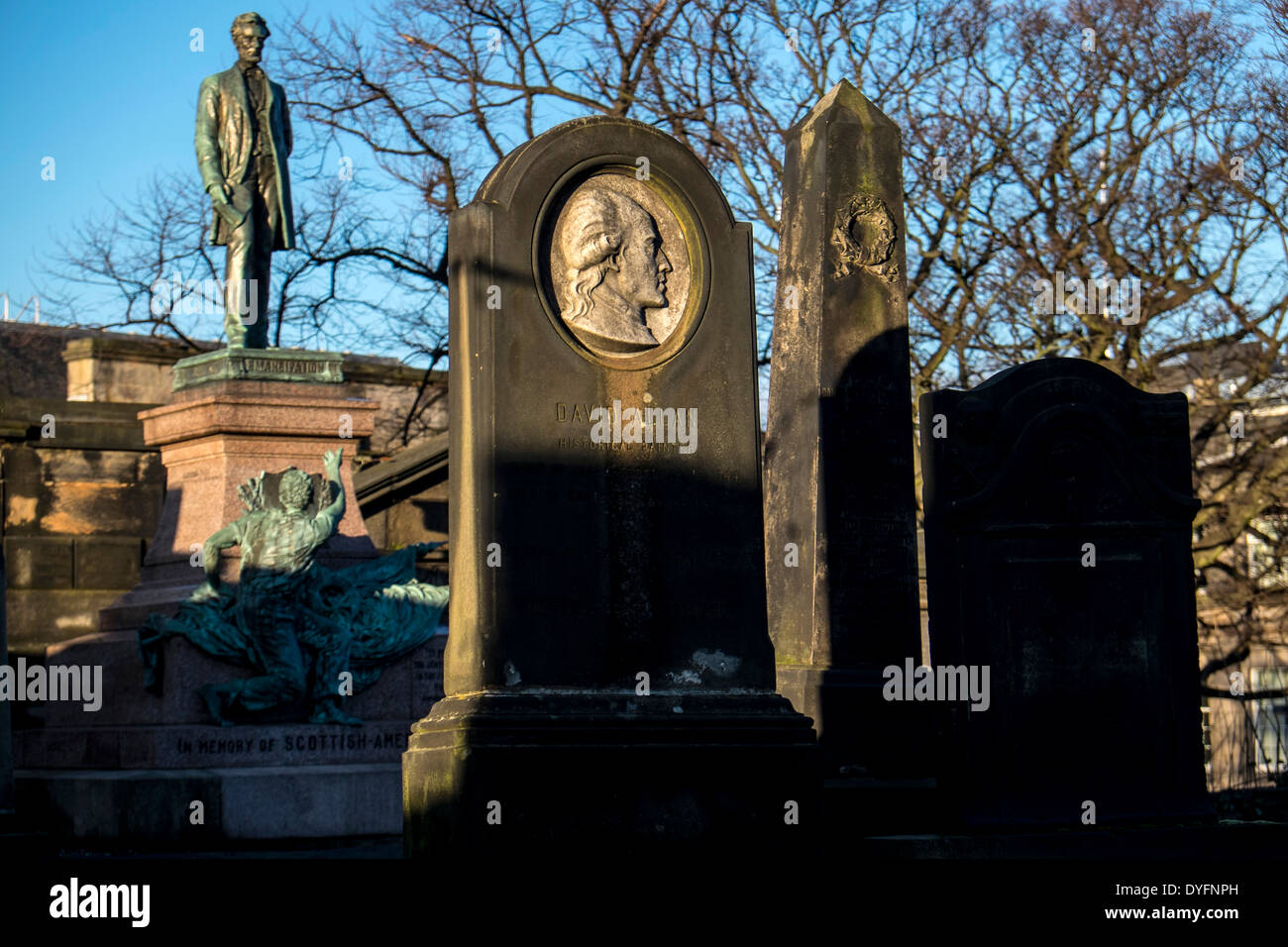 Old calton graveyard hi-res stock photography and images - Alamy