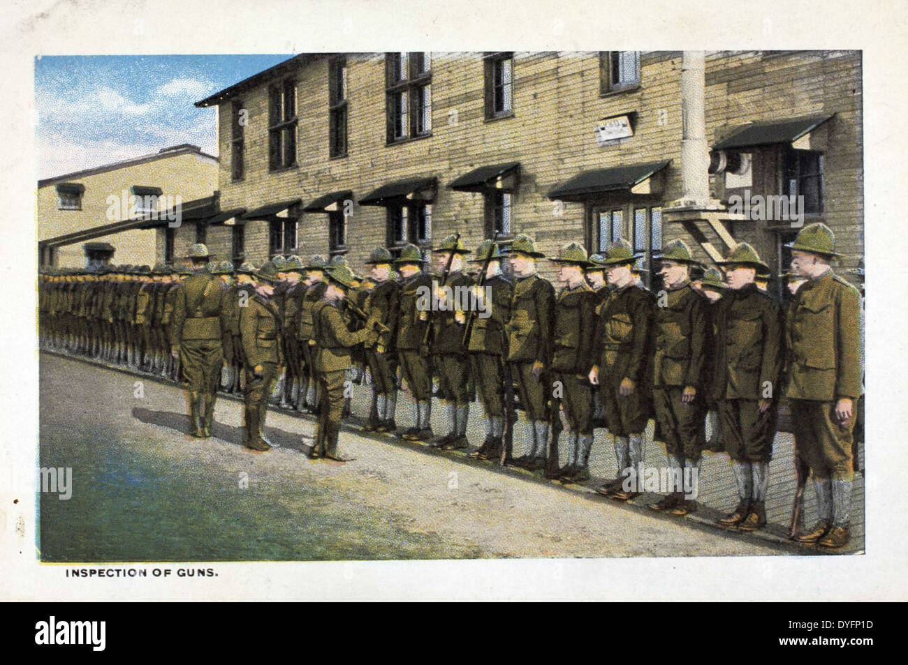 Inspection of Guns Stock Photo - Alamy