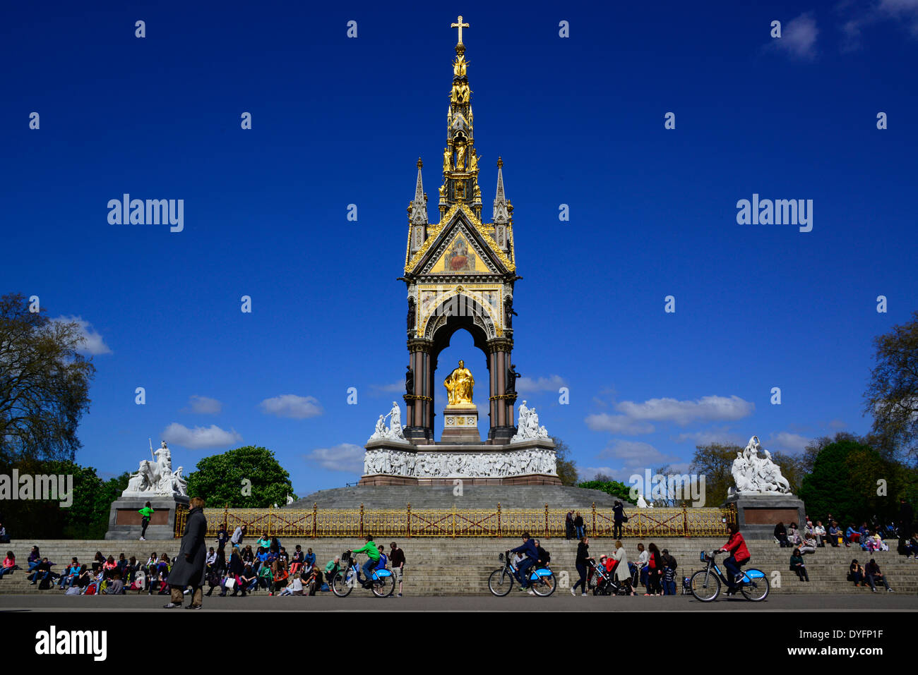 The Albert Memorial, London UK Stock Photo - Alamy