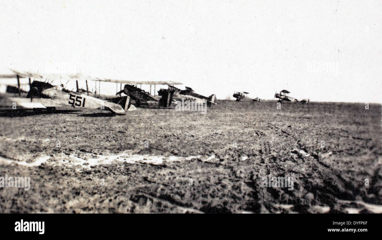 This photo shows a variety of aircraft on the field, showcasing diverse ...