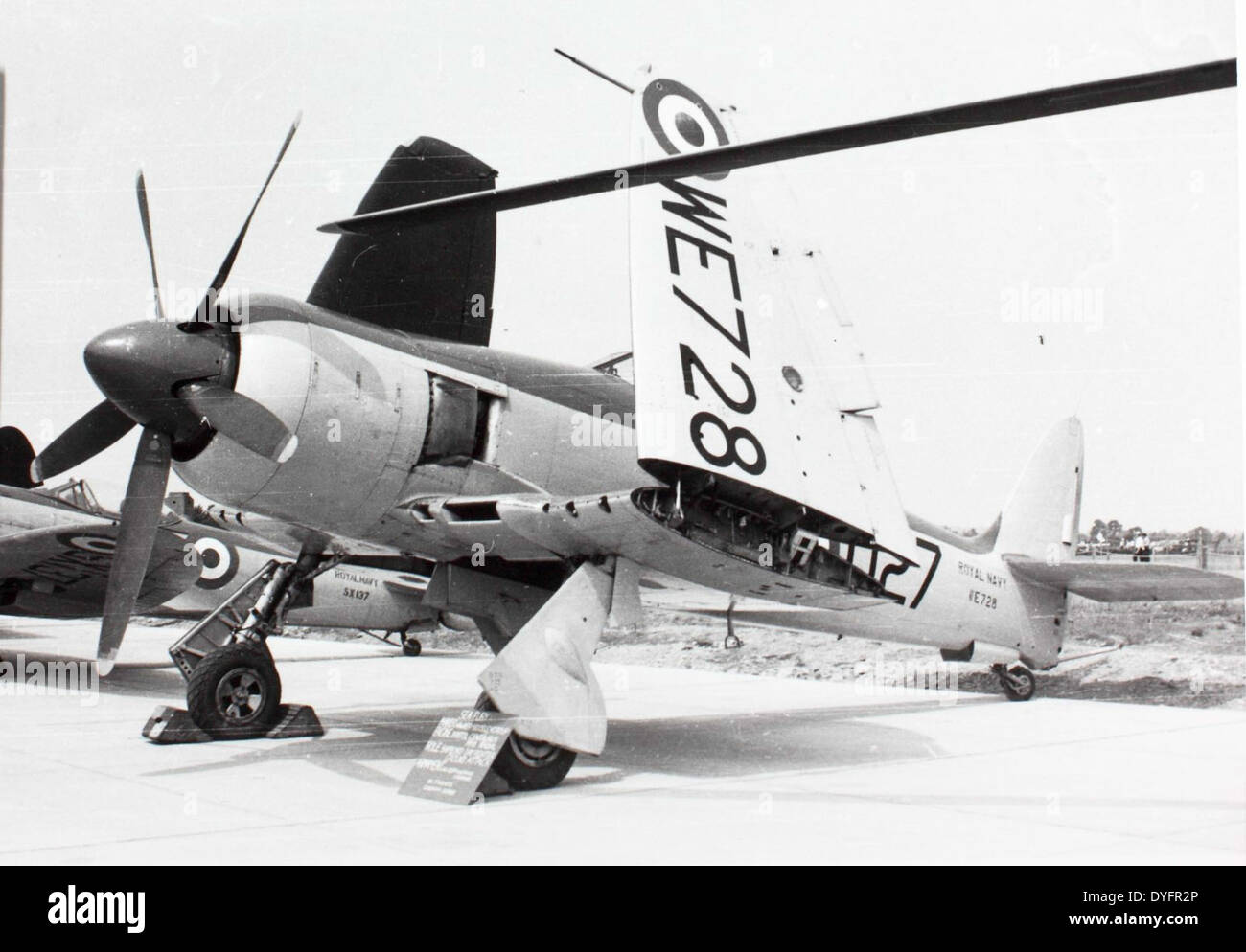 The Hawker Sea Fury was a British fighter aircraft used during and ...