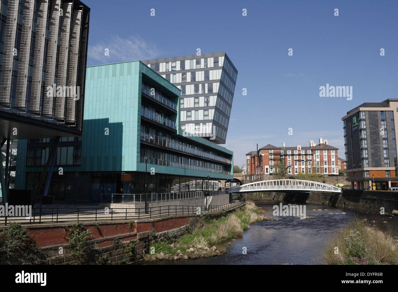 Sheffield Wicker Riverside Apartments Development alongside the River ...