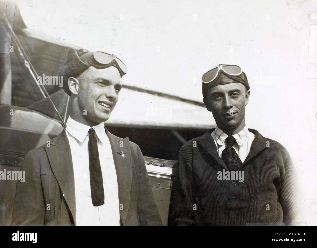 Frank Clarke was a legendary barnstormer known for his stunt flying ...