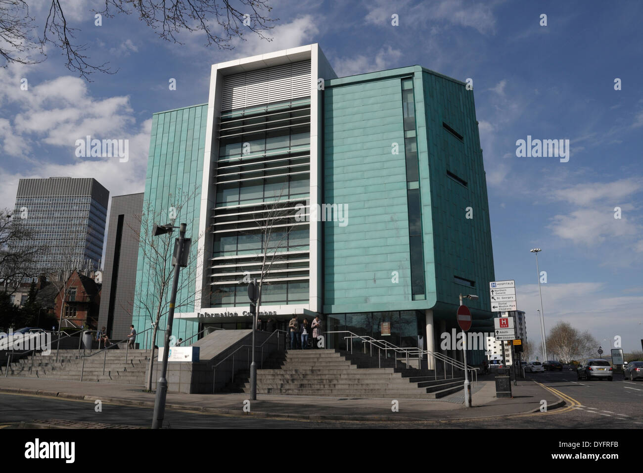 University of Sheffield Information Commons Building, England, Modern ...