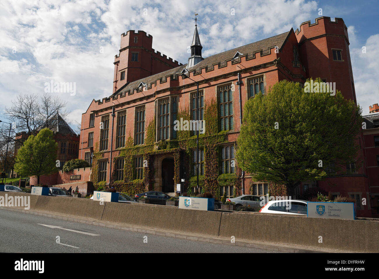 The Firth Court building University of Sheffield England, Red Brick ...