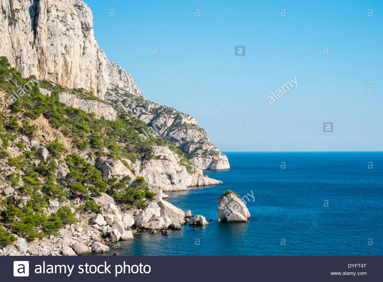 Rocky Coast Of Calanques High Resolution Stock Photography and Images ...