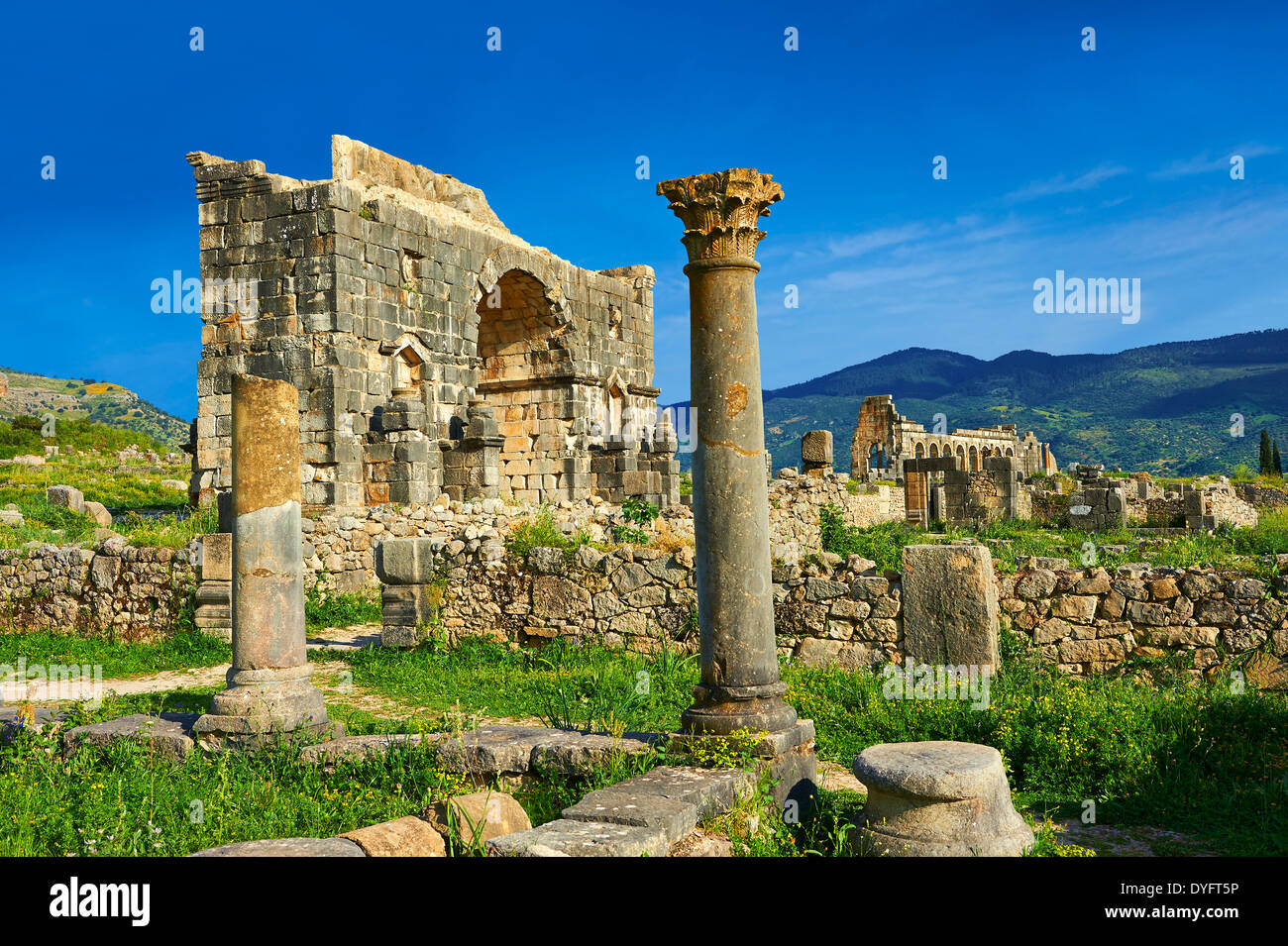 The Arch of Caracalla, built in 217 by the city's governor Marcus ...