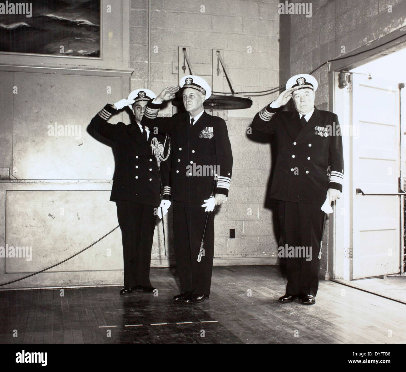 This image captures the change of command in Anti-Submarine Warfare ...