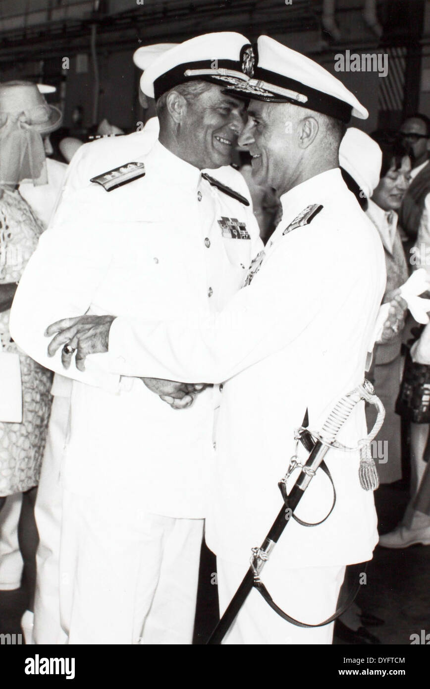 The Change of Command ceremony at NAS North Island, San Diego, honored ...