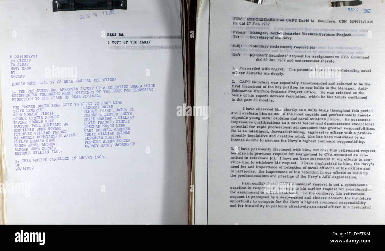 This file contains official orders and papers related to military ...