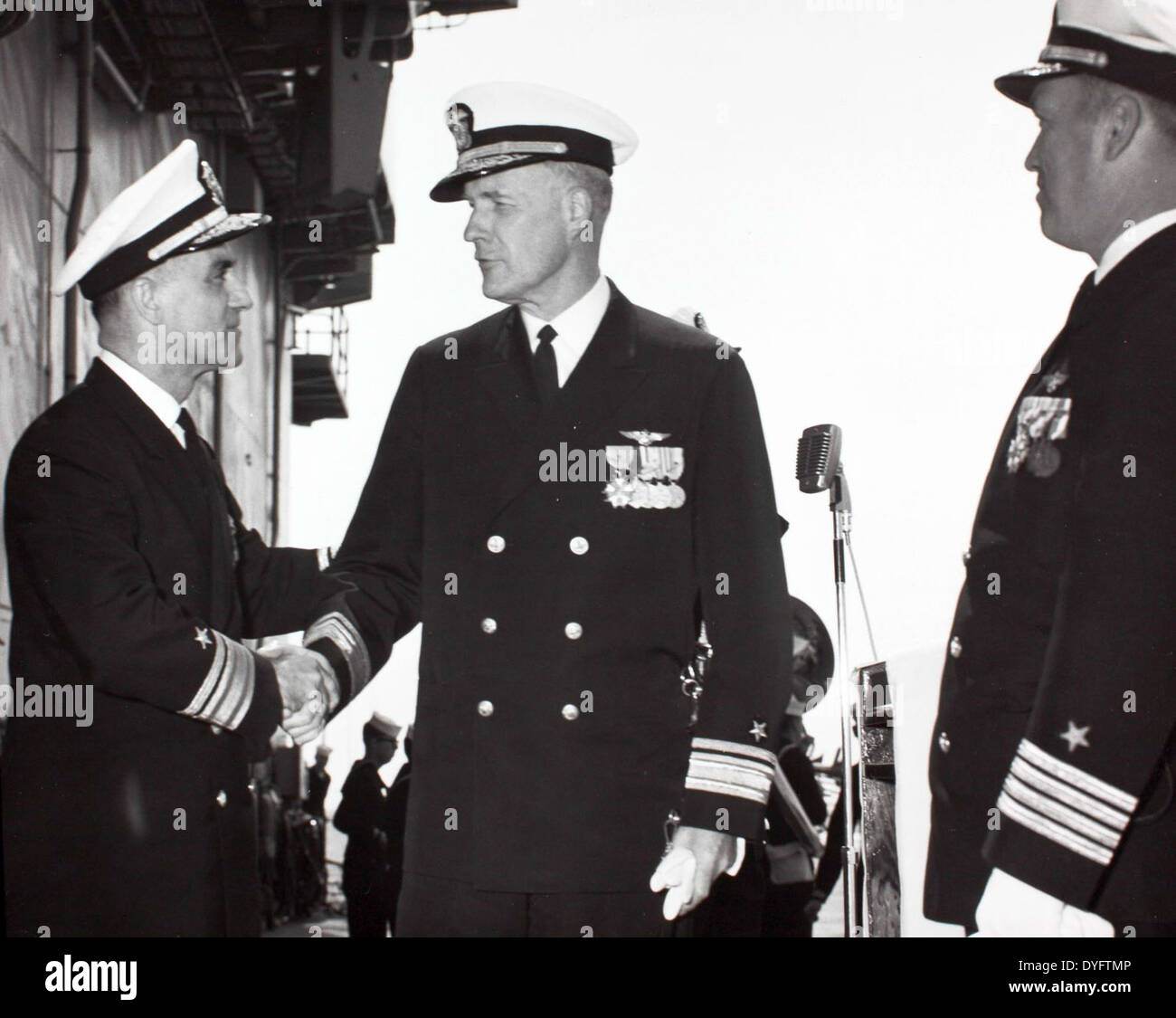 The change of command ceremony marks the transition of leadership from ...