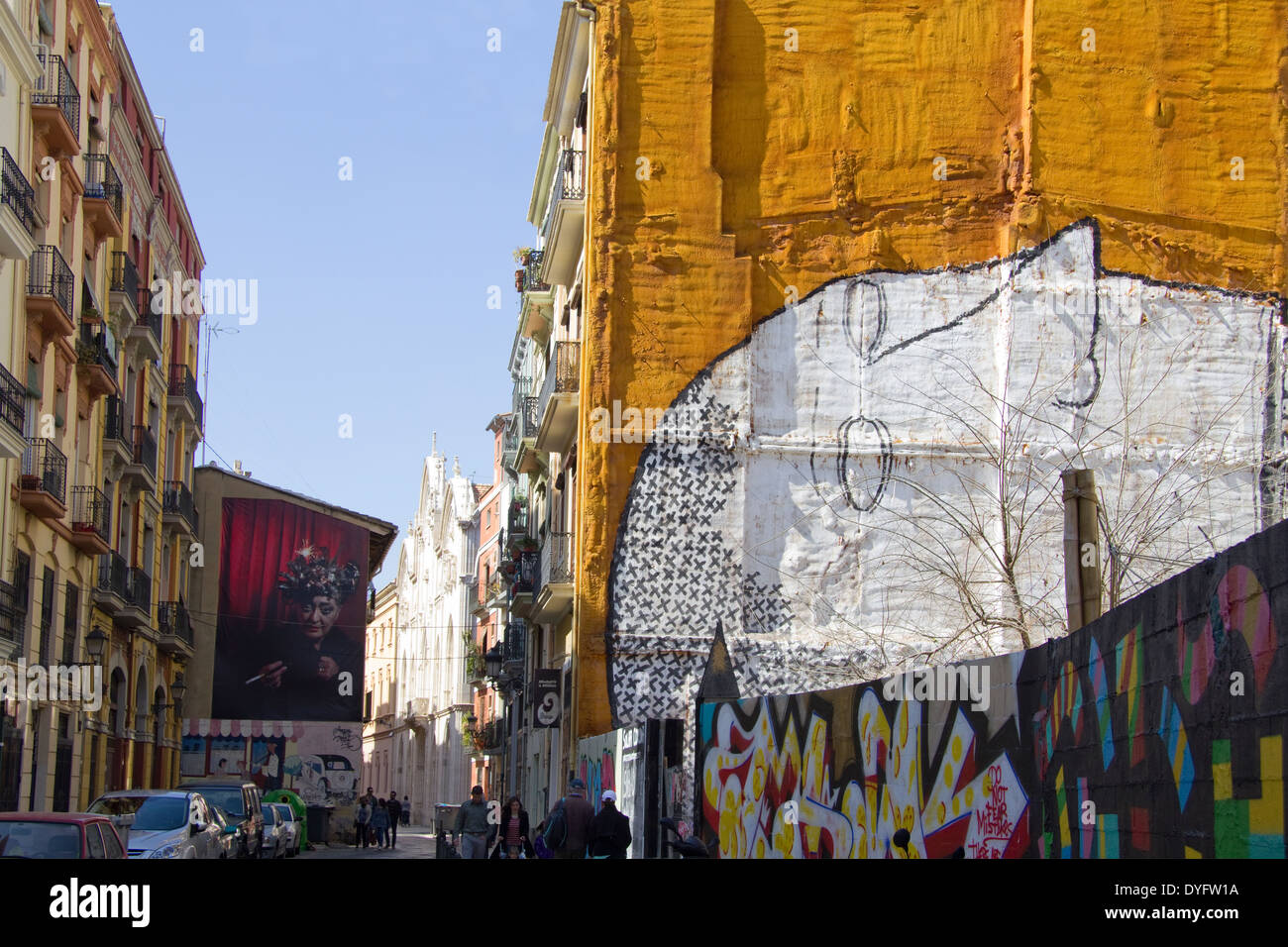Murals, Valencia Spain Europe Stock Photo - Alamy