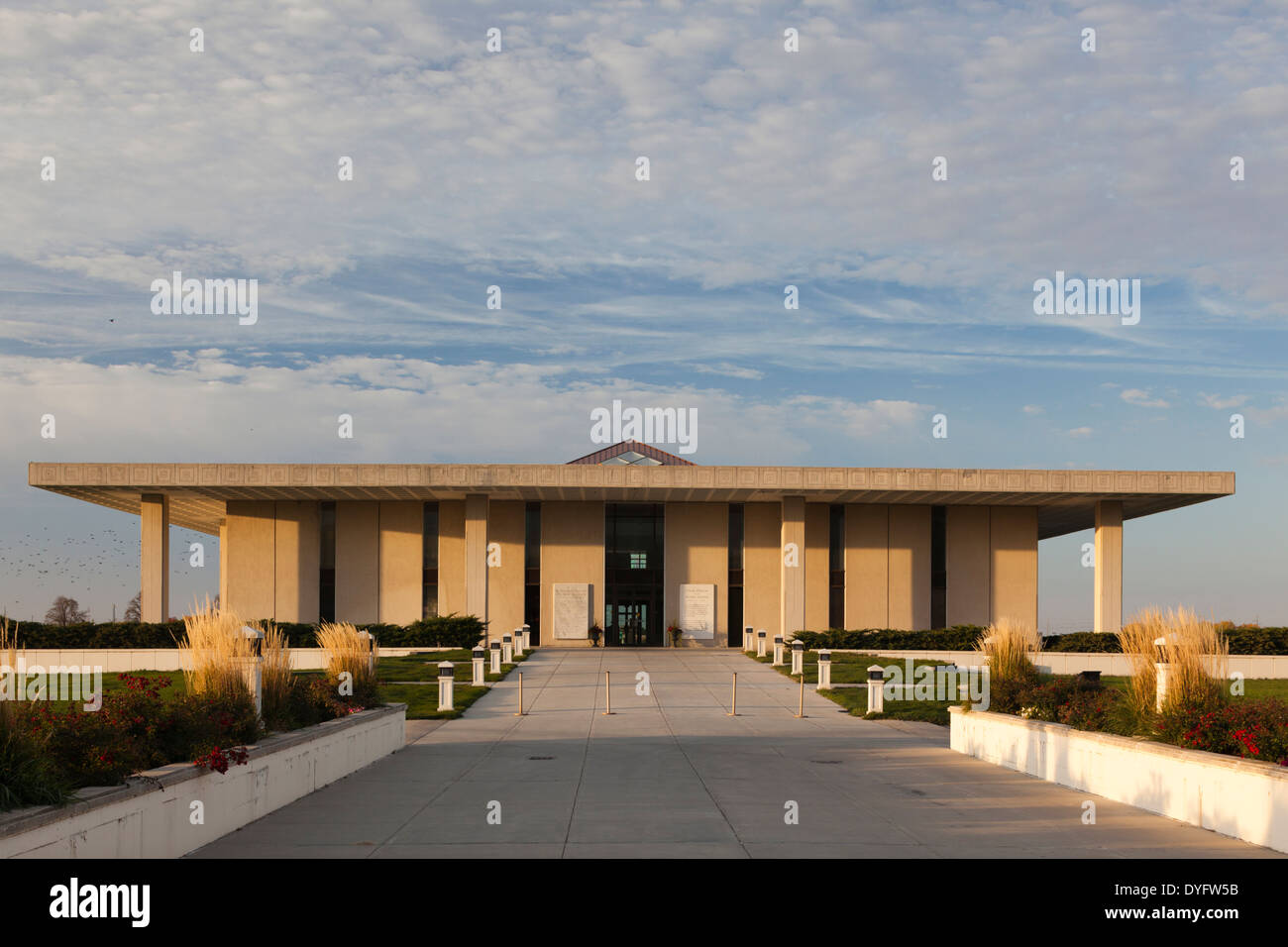 USA, Nebraska, Grand Island, Stuhr Museum of the Prairie Pioneer, main ...