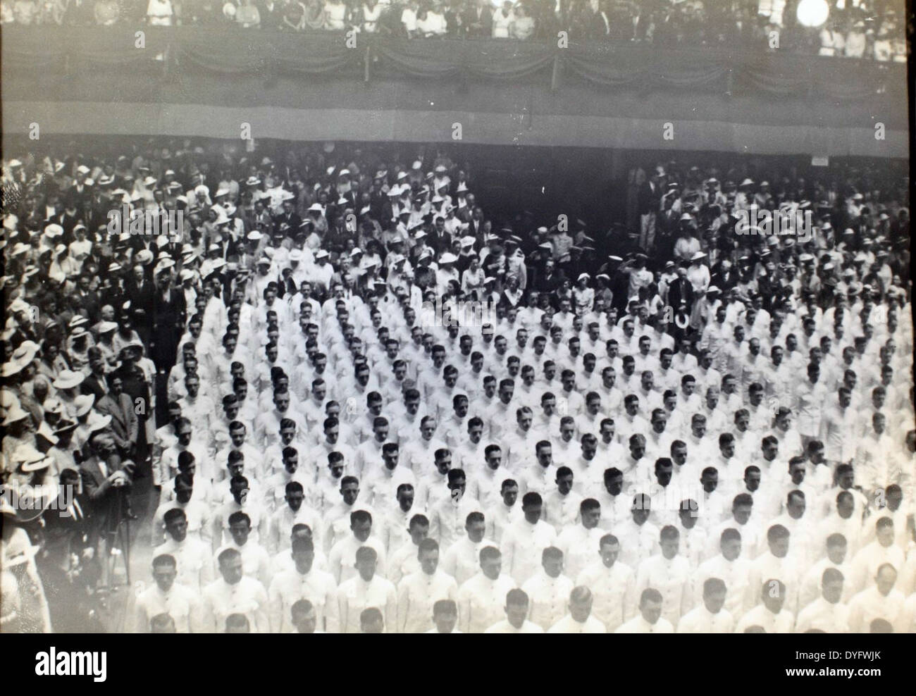 This portrait features a graduation class from the United States Naval ...