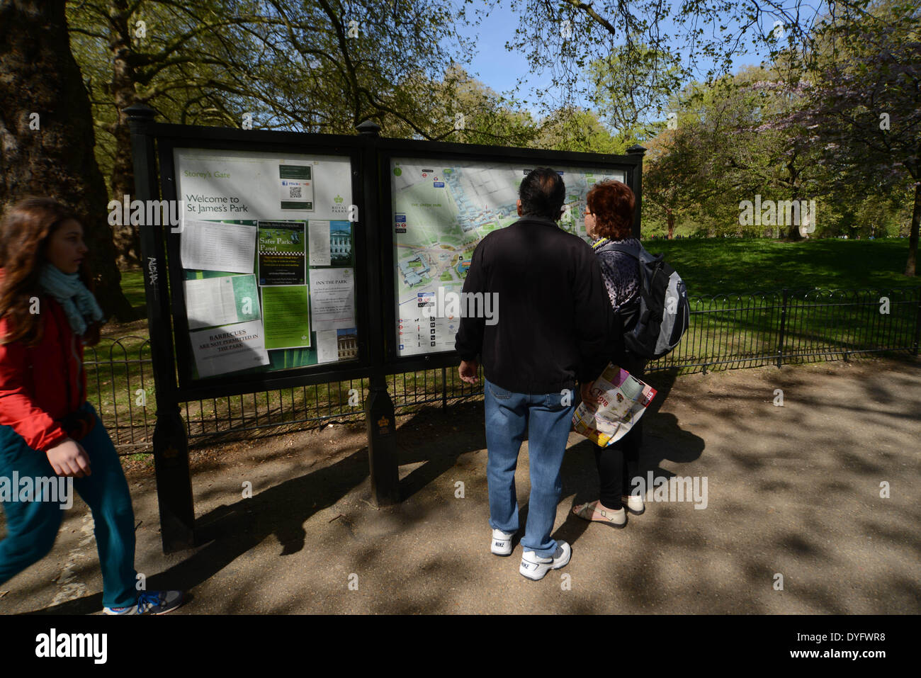The mall london map hi-res stock photography and images - Alamy