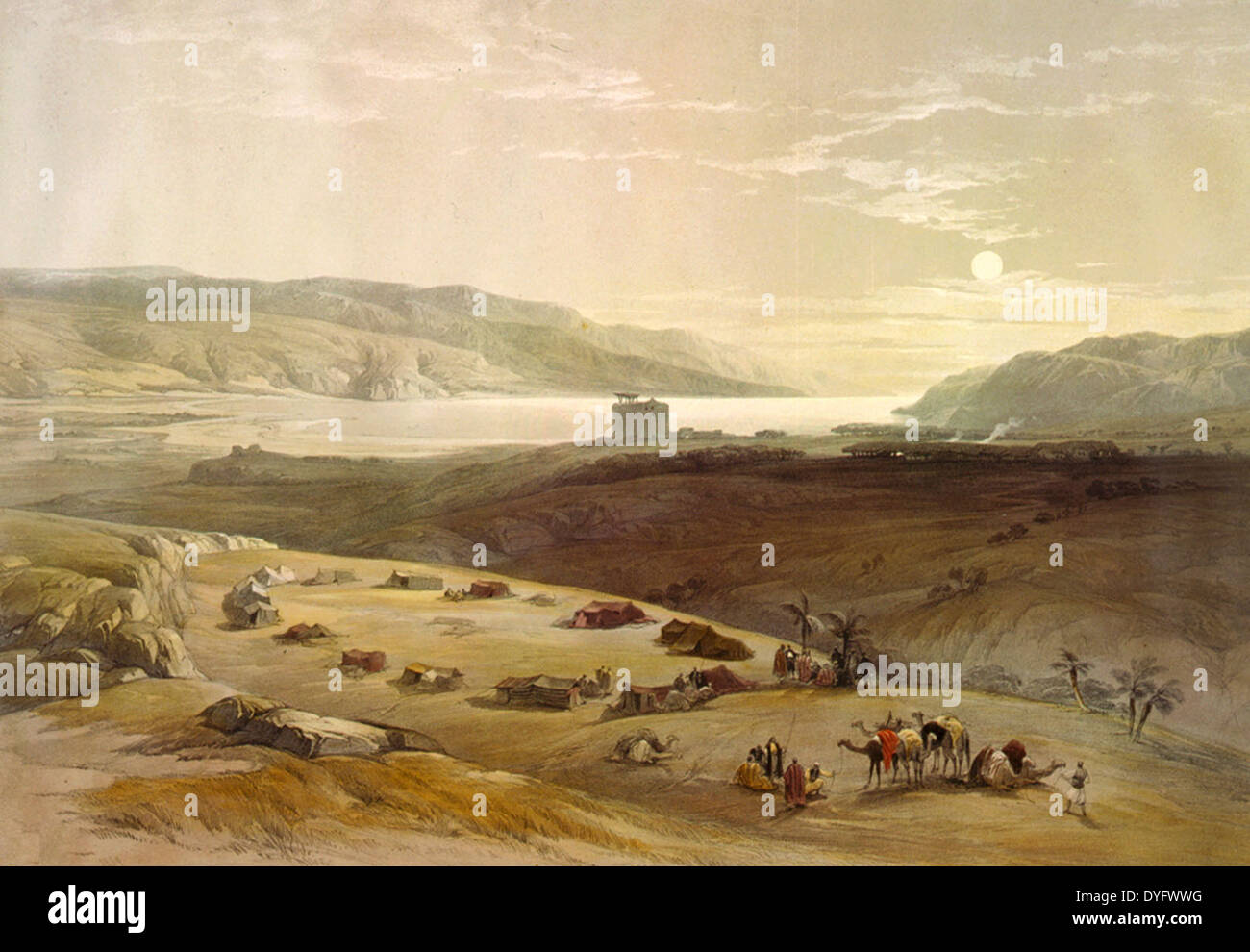 Jericho painting hi-res stock photography and images - Alamy