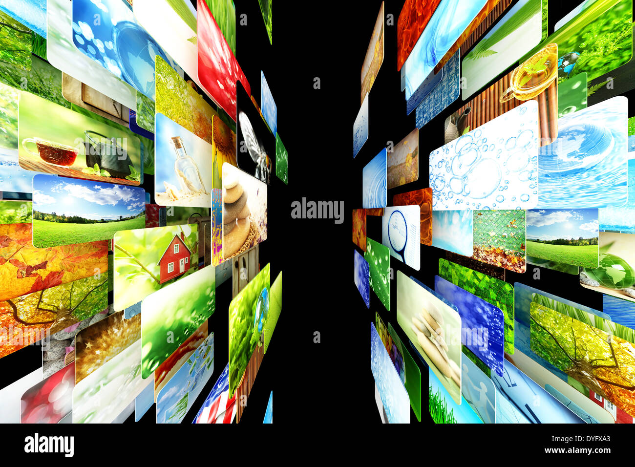 Collage of images Stock Photo - Alamy