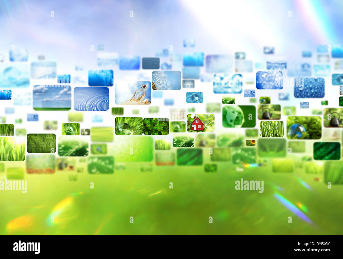 Collage of images Stock Photo - Alamy