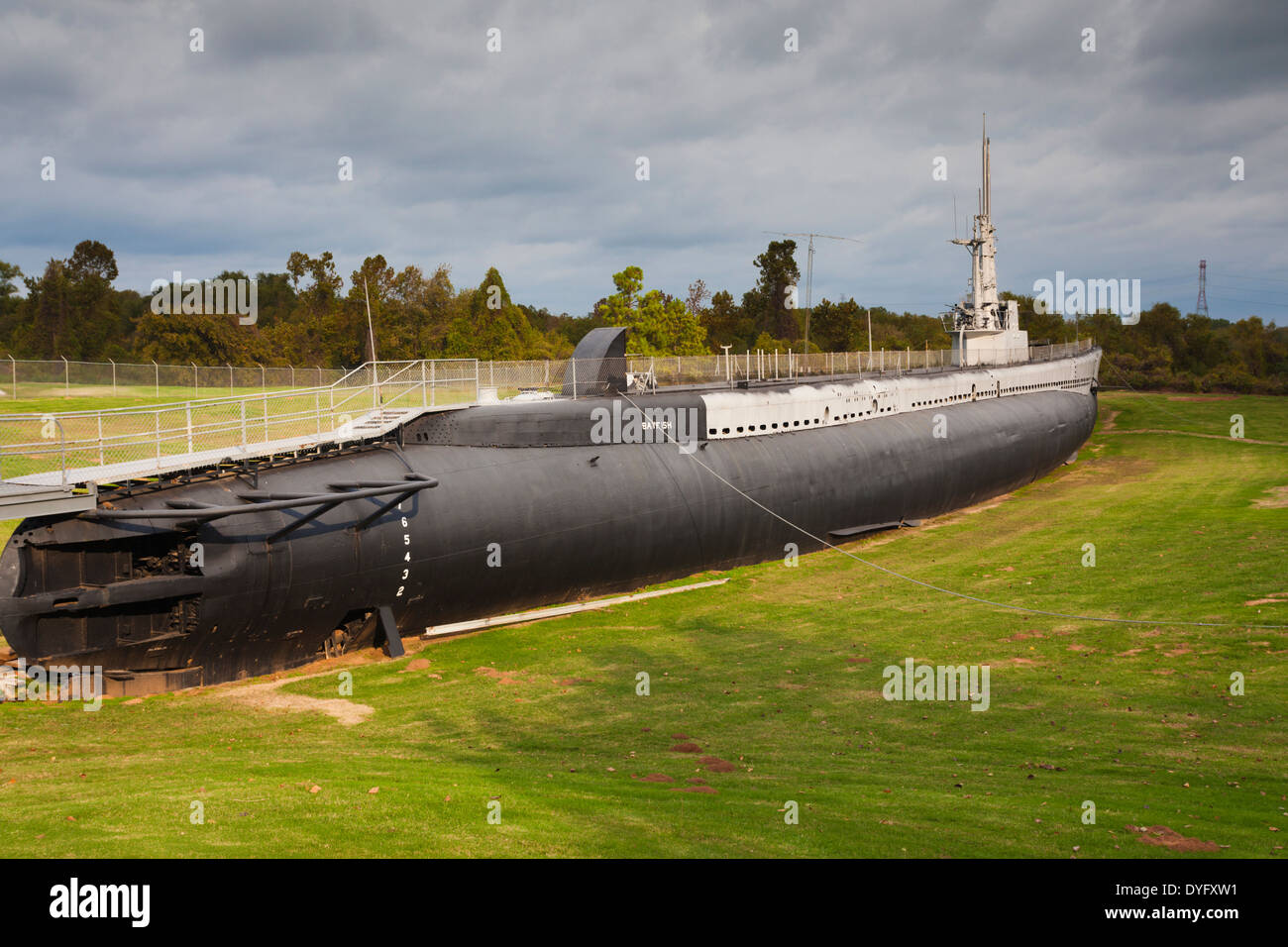 USA, Oklahoma, Muskogee, USS Batfish War Memorial Park Museum, WWII ...