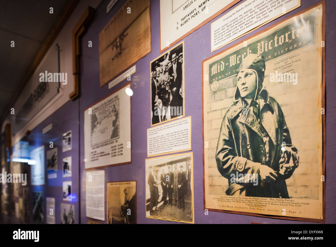 Amelia earhart museum hi-res stock photography and images - Alamy