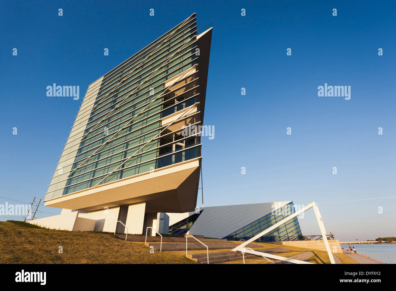 USA, Oklahoma, Oklahoma City, Boathouse District, Chesapeake Finish ...