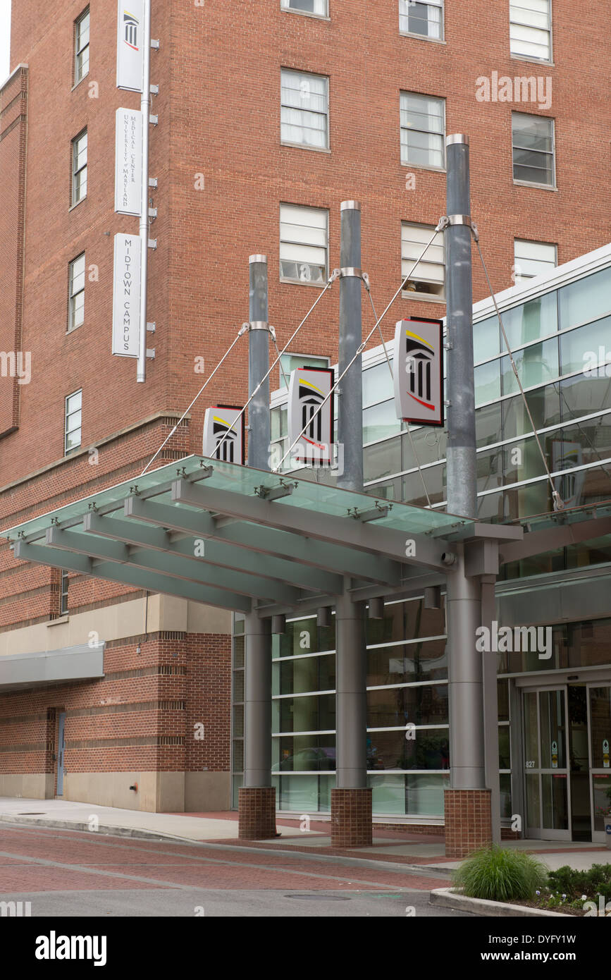 UMMS Midtown Campus Stock Photo - Alamy