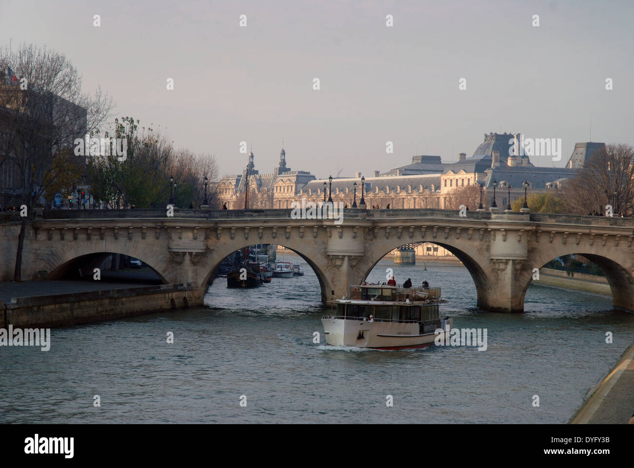 Bridge over the River Seine, Paris, France Stock Photo - Alamy