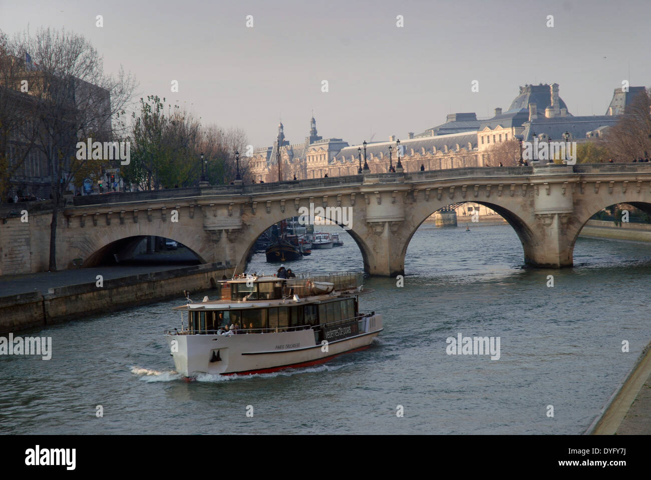 Bridge over the River Seine, Paris, France Stock Photo - Alamy