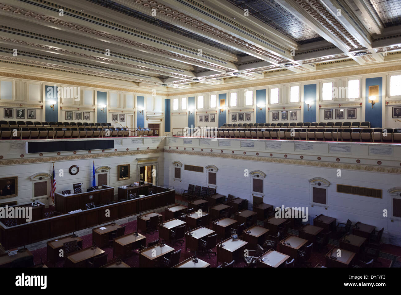 USA, Oklahoma, Oklahoma City, Oklahoma State Capitol Building, Oklahoma ...