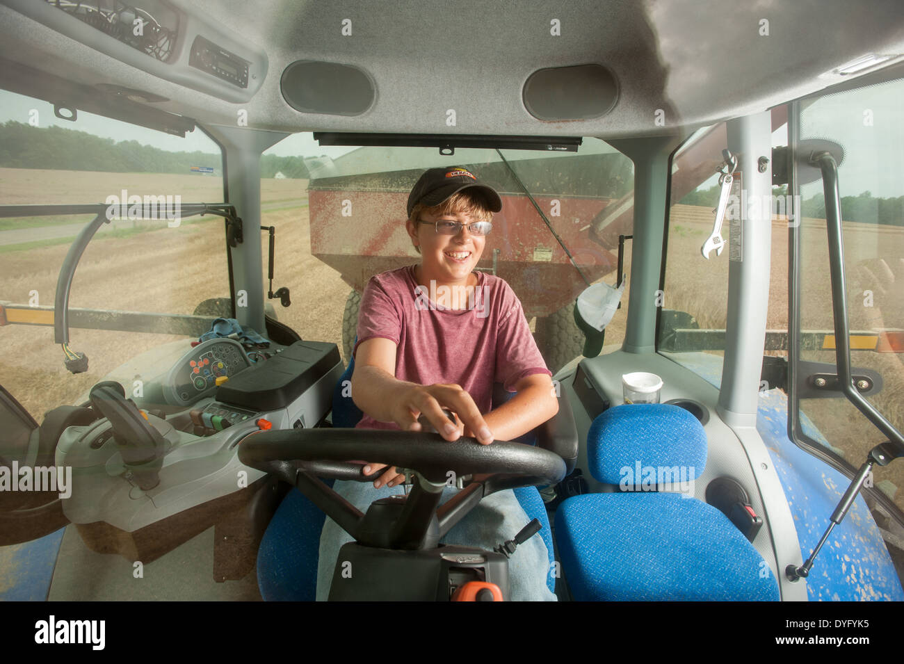 Tractor cab hi-res stock photography and images - Alamy