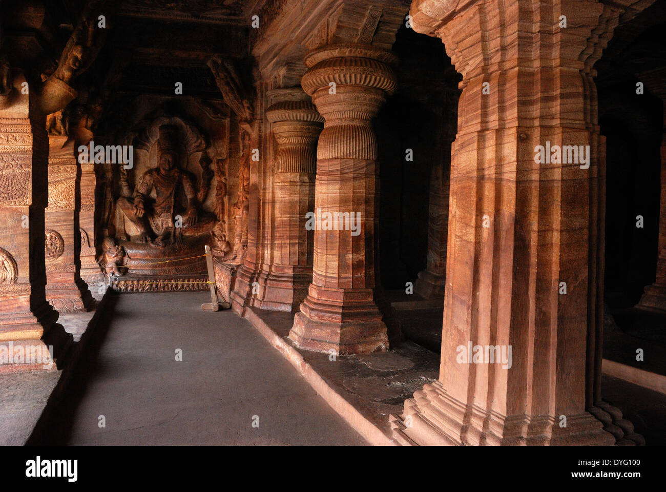 Badami Cave Temples Stock Photos & Badami Cave Temples Stock Images - Alamy