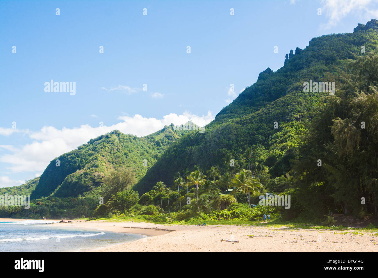 Haena beach hi-res stock photography and images - Alamy