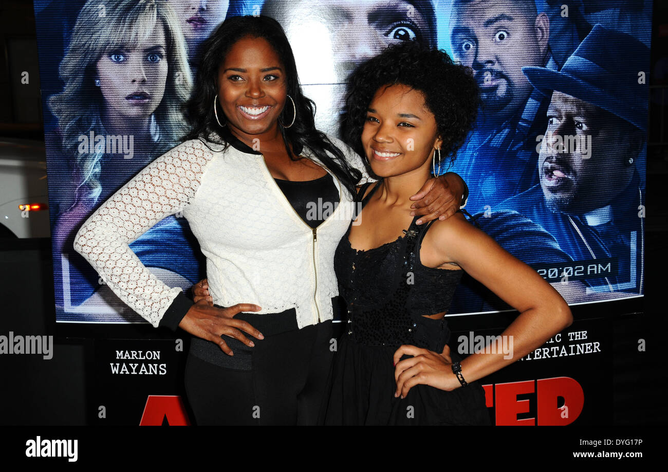 Los Angeles, California, USA. 16th Apr, 2014. Shar Jackson, Daughter ...