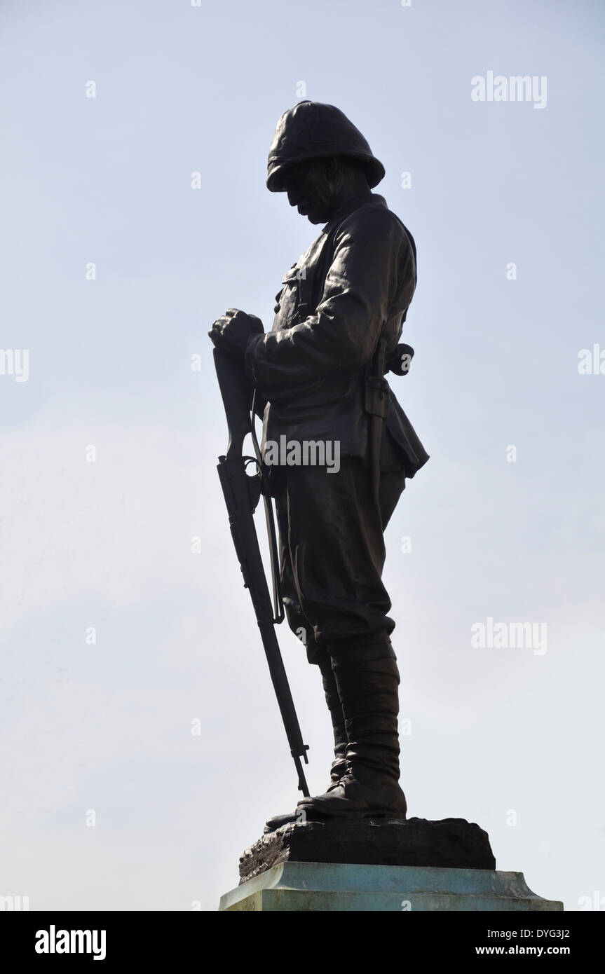 Boer War Memorial - Standing Soldier with Rifle; 1899 - 1902 (Second ...