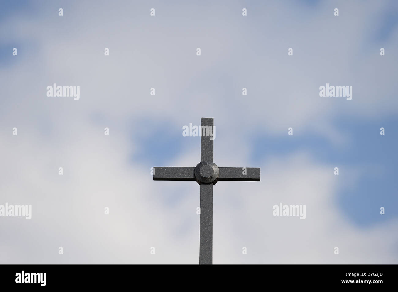 cross of church Stock Photo - Alamy