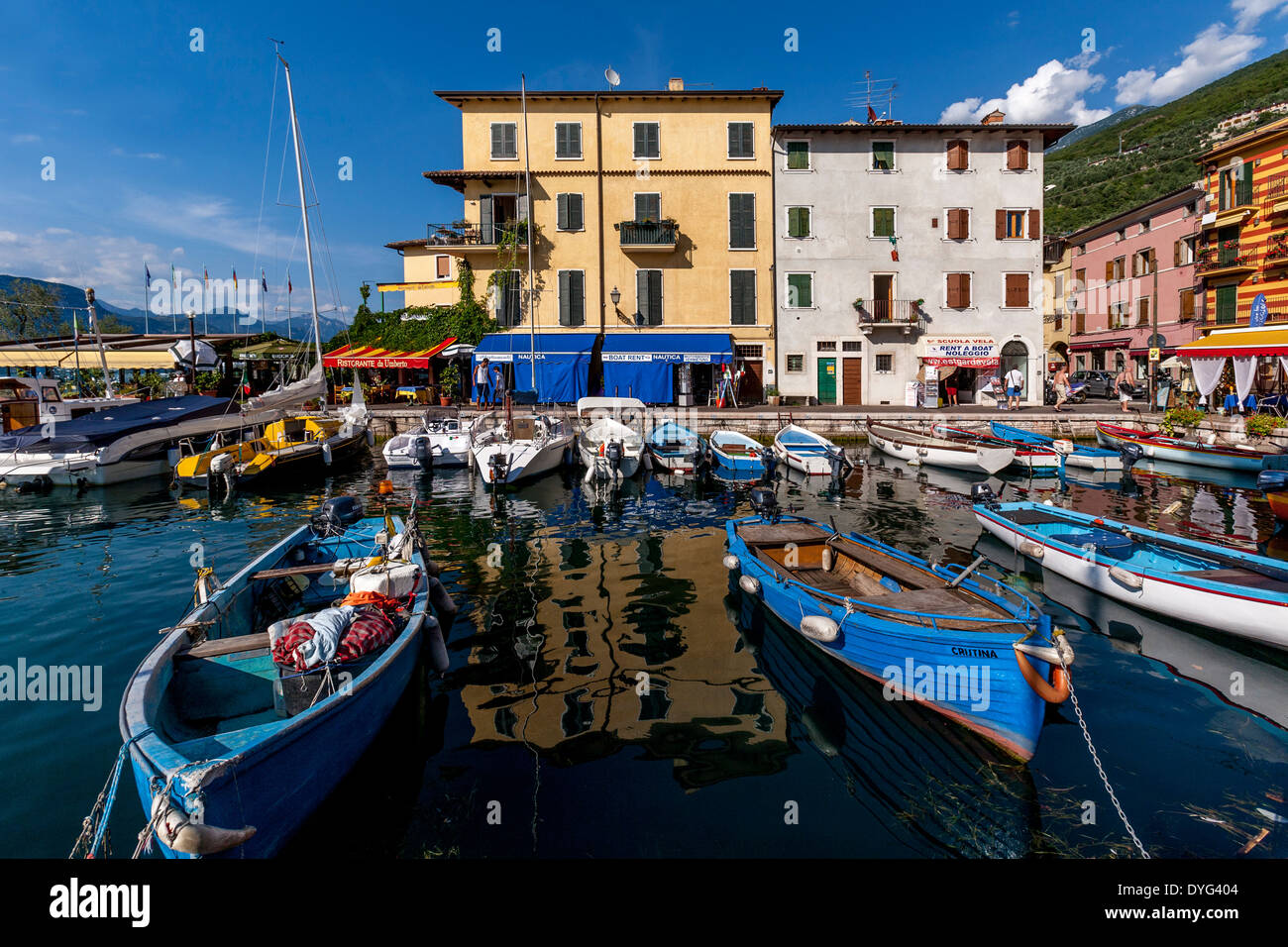 Castelletto di brenzone lake garda hi-res stock photography and images ...