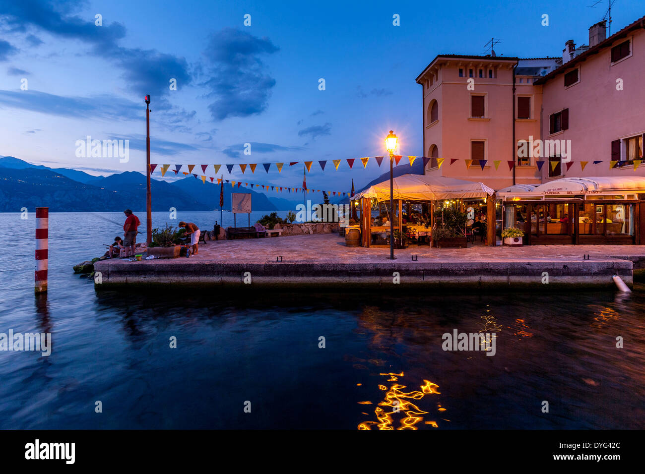 Italy veneto brenzone lake garda hi-res stock photography and images ...